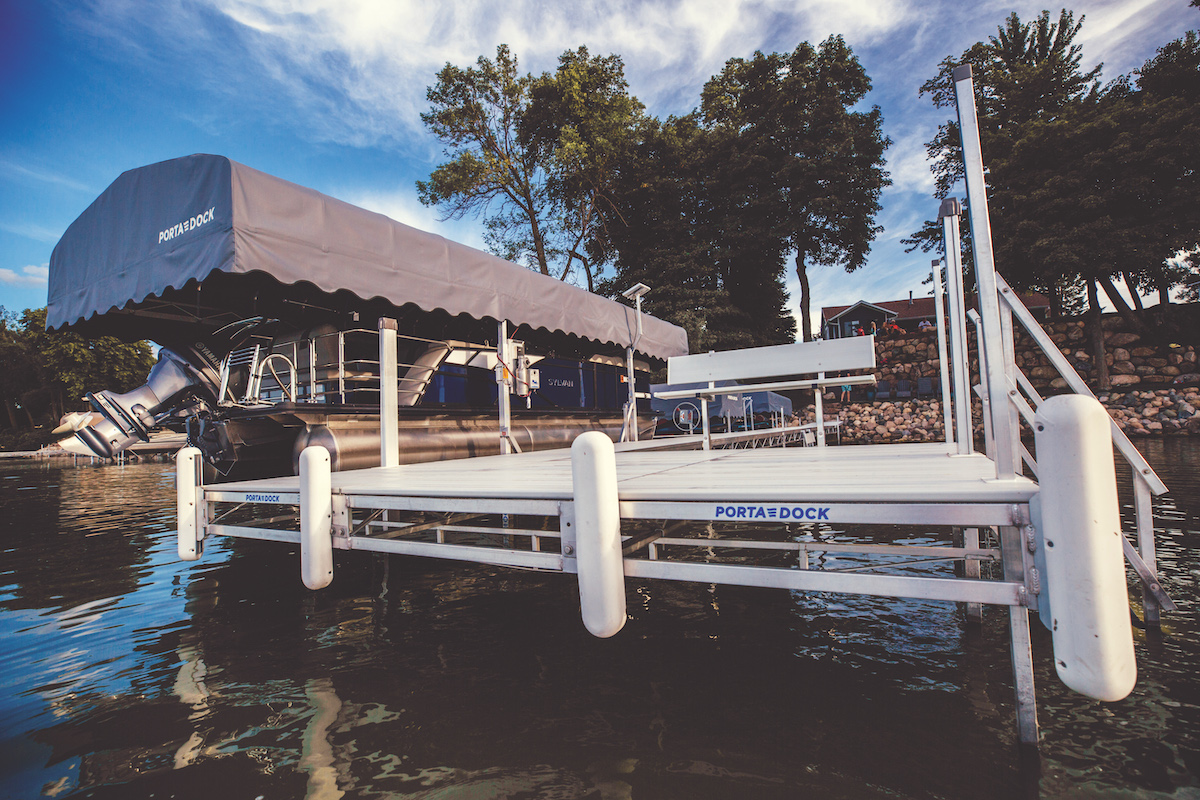 Porta-Dock Wheel Dock - Carlson Dock & Barge
