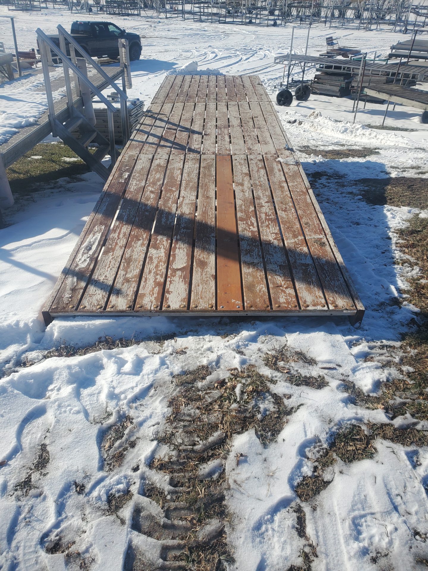 (8'x6') 6ft wide ShoreStation Sectional Dock (#D1231) - Carlson Dock ...