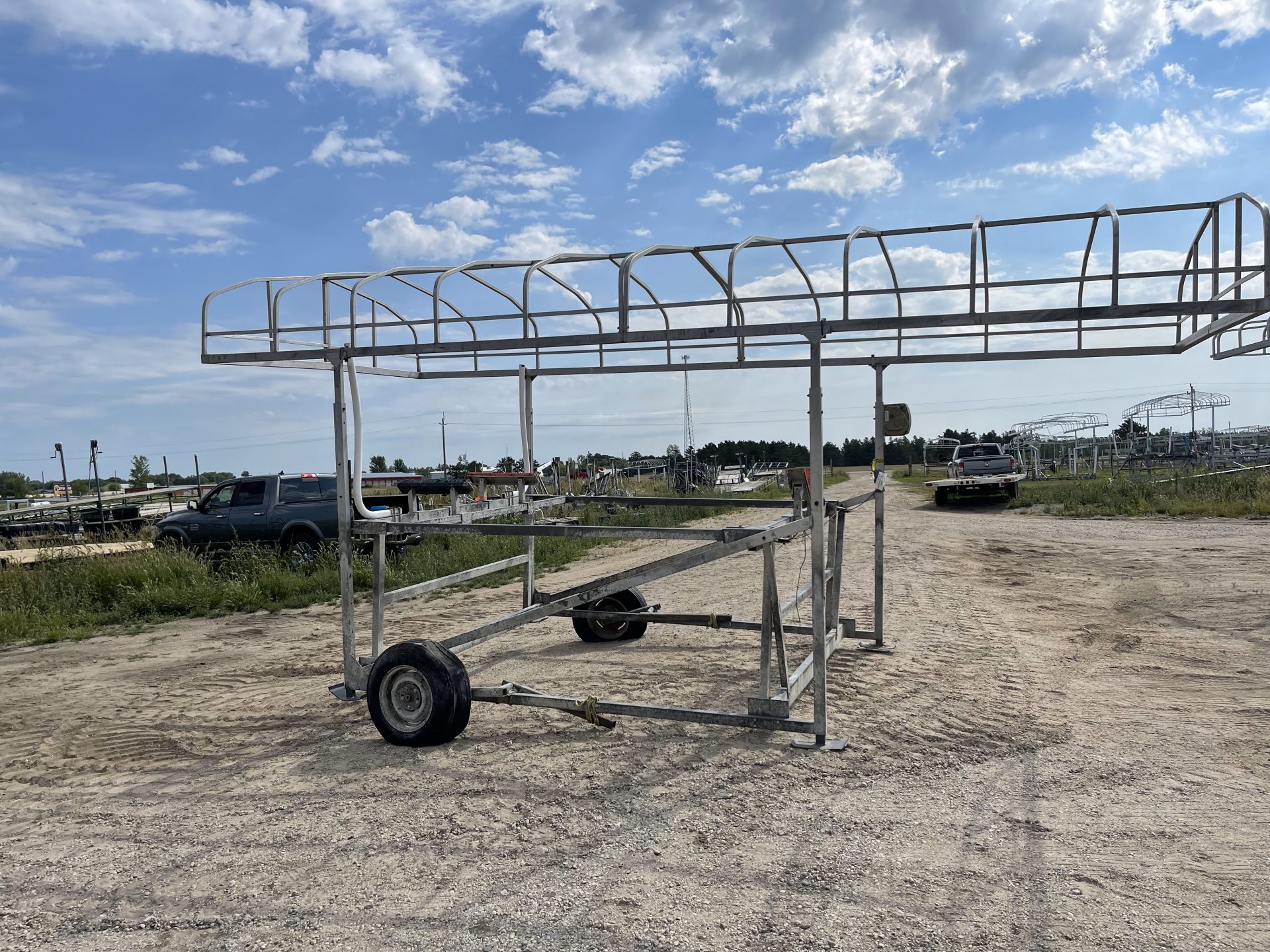 Used Porta-Dock Cantilever Boat lift (#1570) - Carlson Dock & Barge