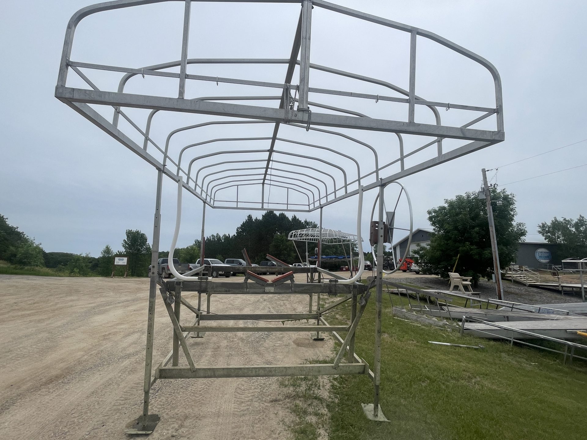 ShoreMaster Cantilever Boat Lift (#1795) - Carlson Dock & Barge