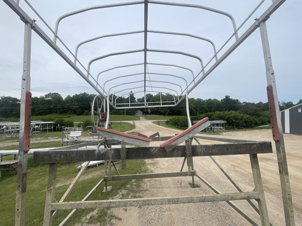 ShoreMaster Cantilever Boat Lift (#1795) - Carlson Dock & Barge