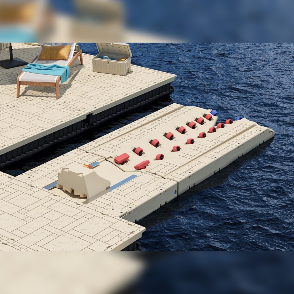 Wave Armor 170 & 220 Boat Port - Carlson Dock & Barge