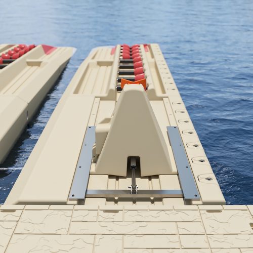 Wave Armor Pontoon Port - Carlson Dock & Barge